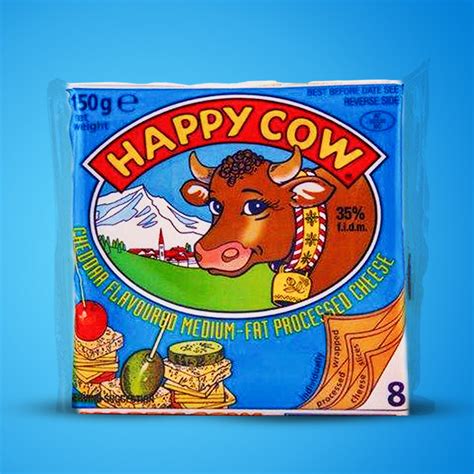 Happy Cow Cheese Yellow Cheddar Slices 150g Sabiha Anees