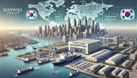 한화그룹 미국 필리조선소 인수글로벌 해양 방산 산업 도약의 발판 마련