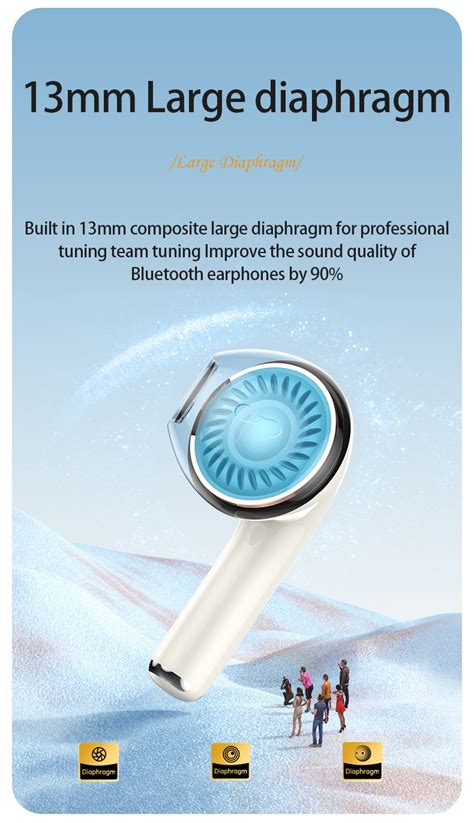 Pro6 Bluetooth Earbuds Premium Wireless Audio Experience