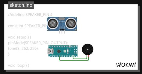 Speaker Wokwi Esp32 Stm32 Arduino Simulator