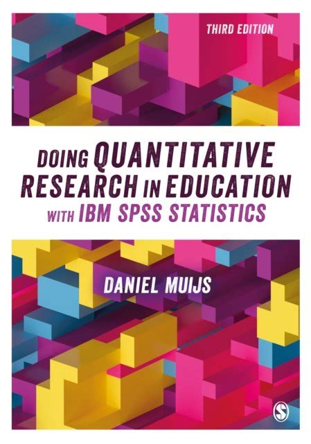 Doing Quantitative Research In Education With Ibm Spss Statistics Daniel Muijs Książka W Empik