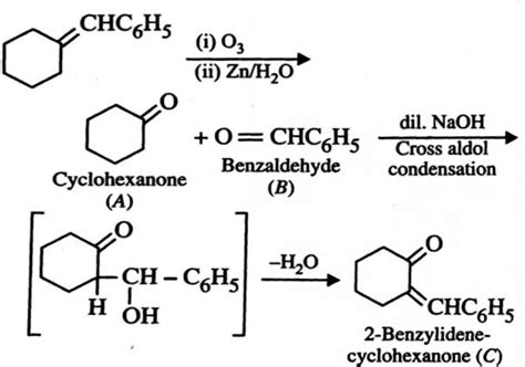 The Products A B And C In The Following Sequence Of Reactions