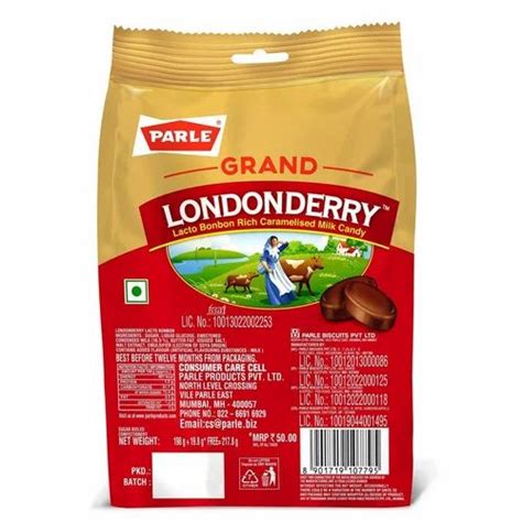Brown Parle Londonderry Candy Packaging Type Packet At ₹ 39 Pack In