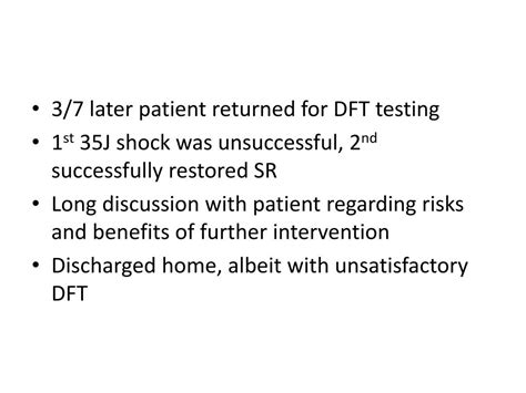 Ppt A Case Of Inappropriate Icd Shock Causing Cardiac Arrest