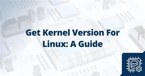 Get Kernel Version For Linux A Guide Liquid Web
