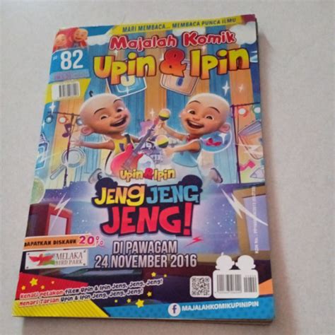 Majalah Komik Upin Ipin Shopee Malaysia