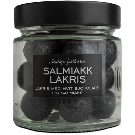 Cemo Salmiakklakris Mhvit Sjokolade Tilbordsno