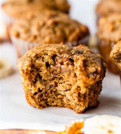 Healthy Banana Muffins
