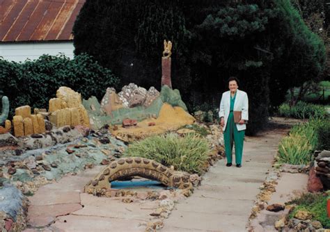 Rock Garden And Concrete Postcards Florence Deeble — Kelly Ludwig