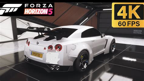 Nissan Gtr Forza Horizon 5 4k Gameplay Youtube