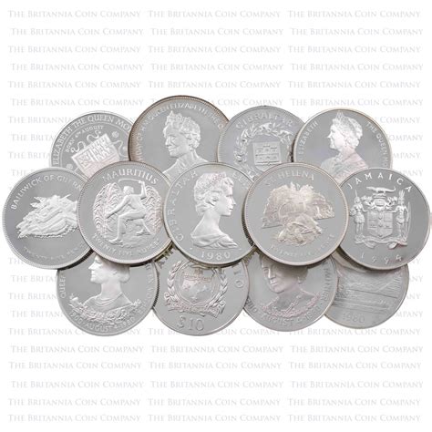 Silver Coins Around The World 264 Silver Coins From Around The World