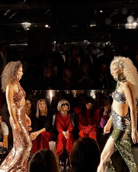 Bella Hadid And Gigi Hadid Look Astonishing In Glittery Outfits As They