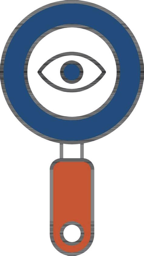 Colorful Magnifying Glass And Eye Icon 24467286 Vector Art At Vecteezy