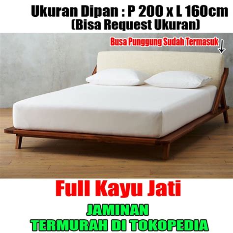 Jual Mj1 31 Tempat Tidur Dipan Ranjang Divan Lesehan Minimalis Kayu