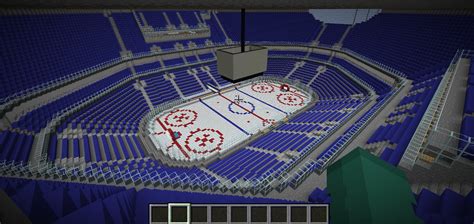 Biosteel Center Minecraft Ice Hockey Arena Minecraft Map