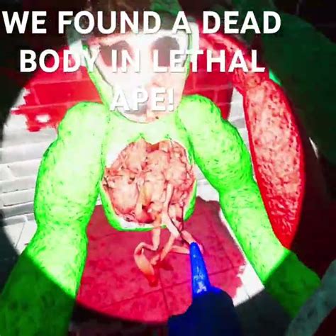 We Found A Dead Body In Lethal Ape Youtube