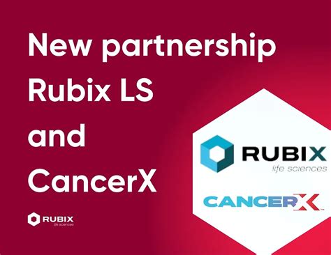 Rubix Ls Joins Cancerx As A Founding Member