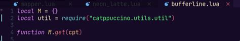 Contrast On Bufferline Tabs · Issue 22 · Catppuccinnvim · Github