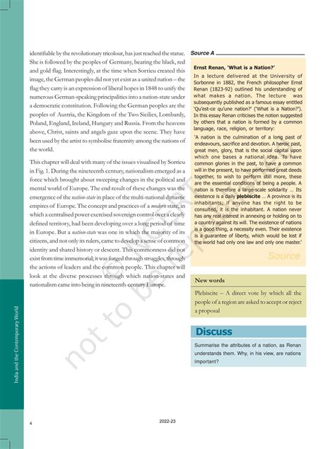 Ncert Book For Class 10 History Chapter 1 The Rise Of Nationalism In Europe