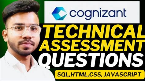 cognizant technical assessment questions cognizant technical round