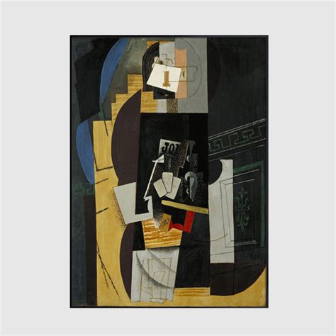 Wall Art Card Player By Pablo Picasso Canvas Prints Poster Prints