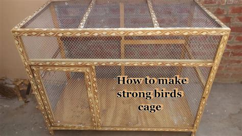 How To Make A Wooden Bird Cage At Andrea Newton Blog