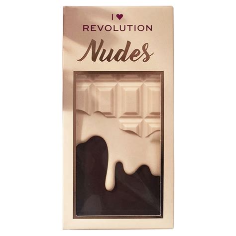 I Heart Revolution Nudes Chocolate Eyeshadow Palette