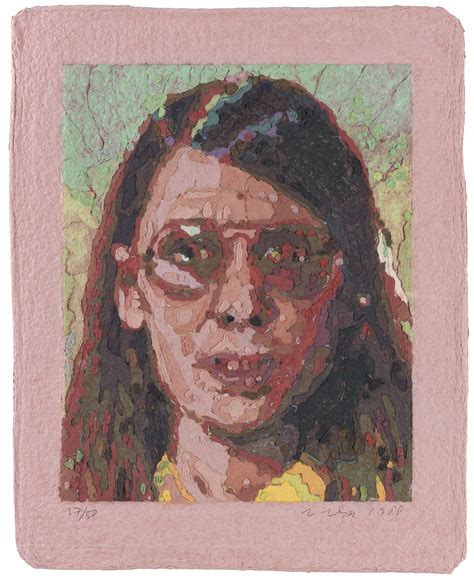 Chuck Close B 1940 Susan Christies