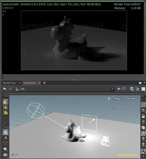 Houdini Material Lighting And Render Kamil Fauzi