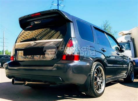Syms Spoiler For Subaru Forester Sg 2002 2007 With Stop Light Rear