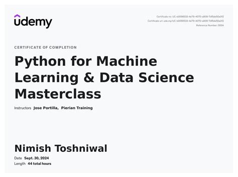 nimish toshniwal on linkedin machinelearning datascience continuouslearning innovation udemy…