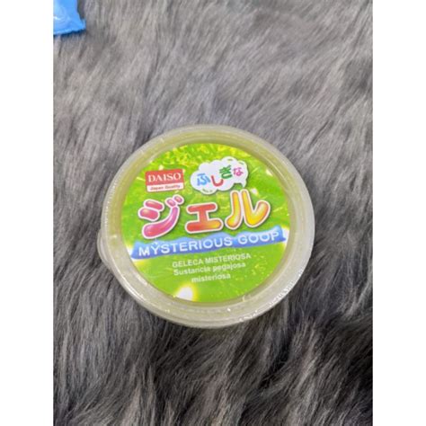 Mysterious Goop Japanese Slime Daiso Japan Shopee Philippines