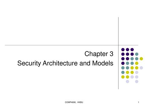 Ppt Chapter 3 Security Architecture And Models Powerpoint Presentation Id 5752374