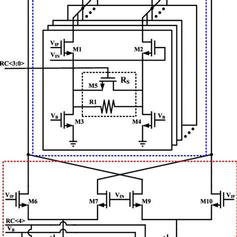 A Circuit Schematic Of Ctle B Simulated Ac Response Of The Ctle