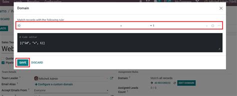 how to periodically assign leads based on rules in odoo 16 crm