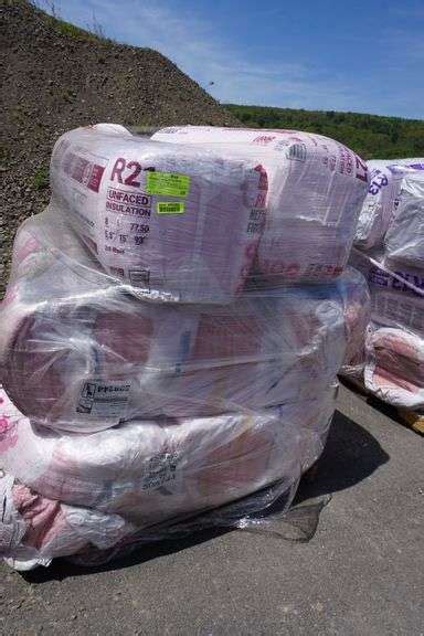 Fiberglass Bagged Insulation Lambrecht Auction Inc