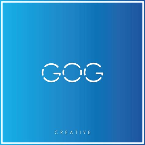 Premium Vector Gog Premium Vector Latter Logo Design Creative Logo