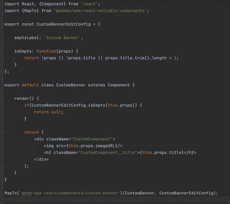 Building Custom Components In AEM SPA Editor With ReactJS A Step By Step Guide TO THE NEW Blog