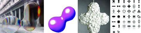Shape Production In Metaballs Program And Cross Hanging Light Karim