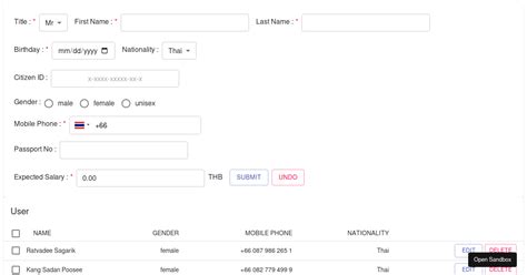 React Input Mask Examples CodeSandbox