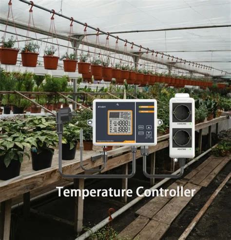 High Precision Temperature Controller For Greenhouse And Incubation With Photoelectric Sensor