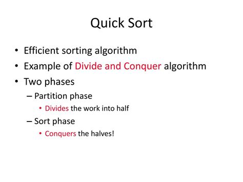 Quick Sort And Merge Sort Ppt Download