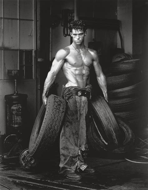 Herb Ritts 1952 2002 Fred With Tires Hollywood 1984 Christies