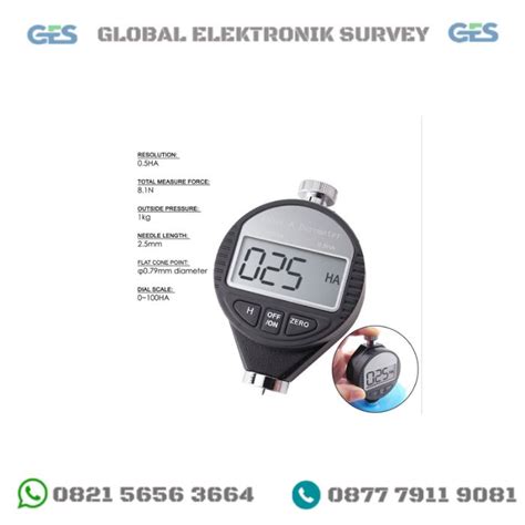 jual digital durometer hardness shore d tester alat ukur kekerasan