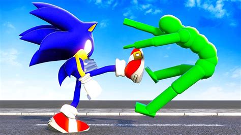 Sonic Fights Dynamic Ai Ragdolls Overgrowth Mods Gameplay Youtube