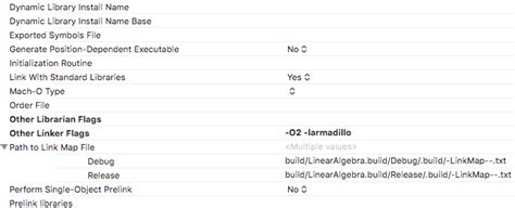 Getting Xcode C Linker Error When Trying To Run An Example Using