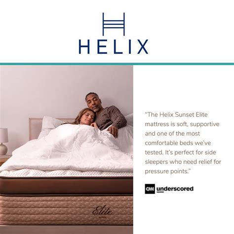 Helix Sunset Elite Mattress Lowest Prices Free Shipping