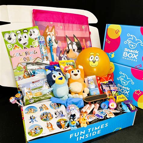 Bluey T Basket Hamper Large Snack Box Hampers