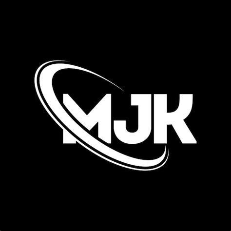 Logotipo Mjk Letra Mjk Logotipo De Letra Mjk Iniciais Mjk Logotipo