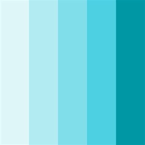 Shades Of Blue Color Palette Colordrop